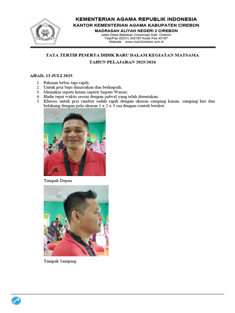 Final Tata Tertib Matsama TP.2025-2026 | PDF