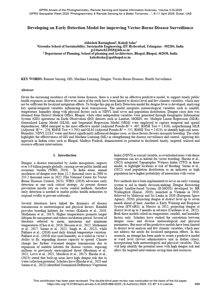 Isprs Annals X G 2025 689 2025 | PDF | Geographic Information System ...