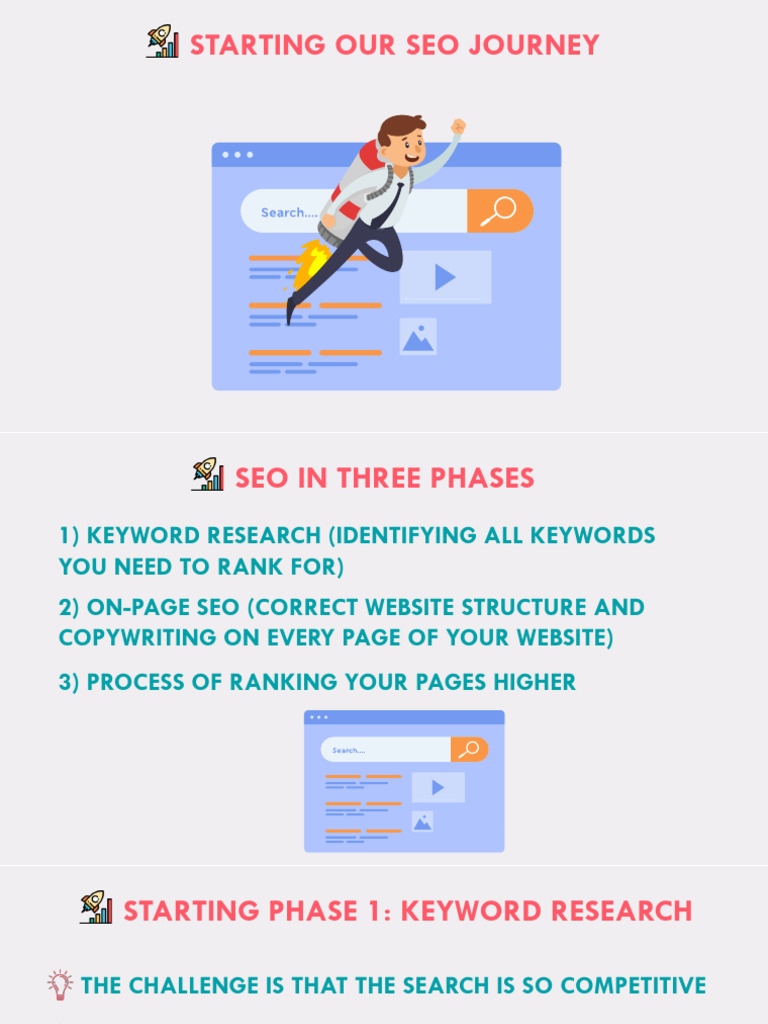 Three Phases of SEO | PDF