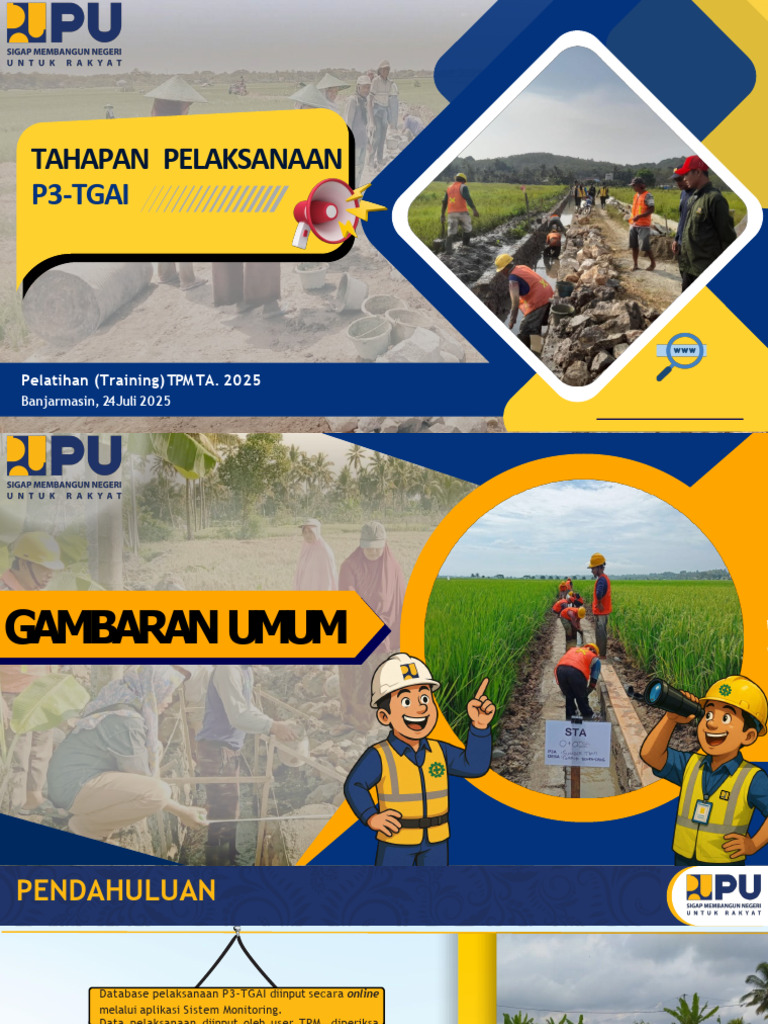 Tahapan Pelaksanaan P3 TGAI 2025 | PDF