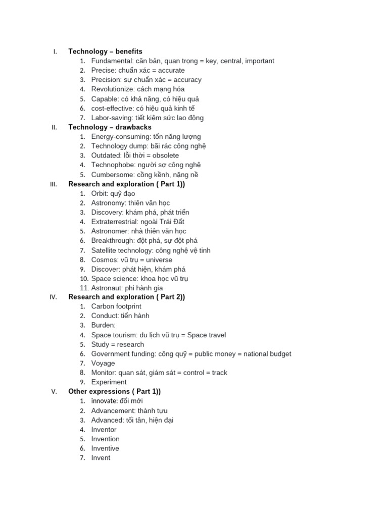 Unit 5 Technology | PDF