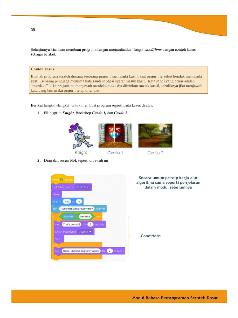Modul Scratch Dasar - Unduh Buku - 1-41 Halaman - FlipHTML5 | PDF