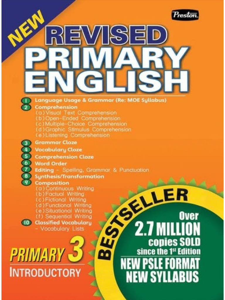 Preston New Revised Primary English Primary 3 Introductory Sample | PDF