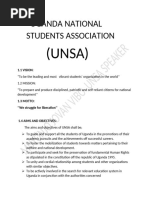 UNSA Constitution Overview 2022 | PDF | Board Of Directors | Presidents ...