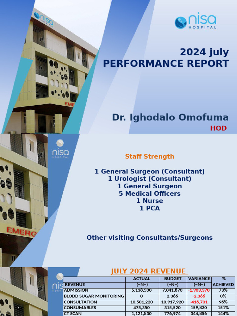 SMC Presentation - July 1st-31st, 2024 | PDF | Health Maintenance ...