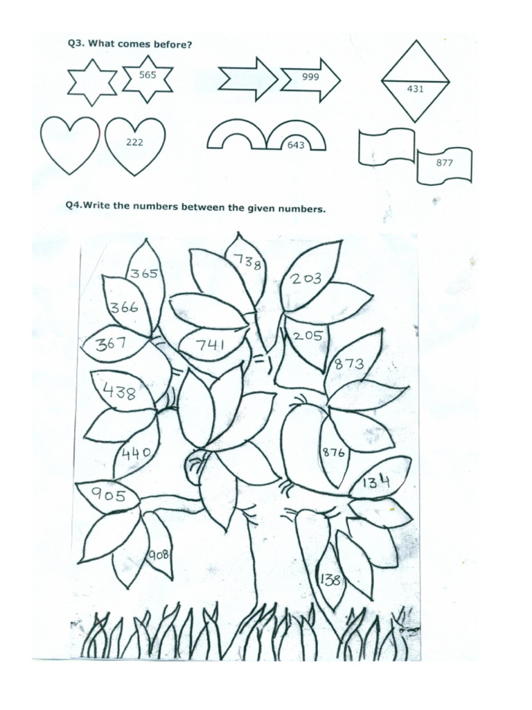 CBSE Class 2 Maths Practice Worksheet | PDF