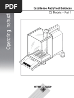 Mettler Toledo Microbalances Instruction Manual - XPR2 - XPR2U - XPR6U ...