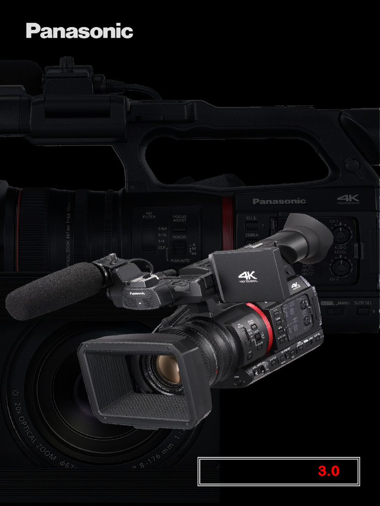 AG-CX350 User Guide and Features | PDF | Zoom Lens | Image Stabilization