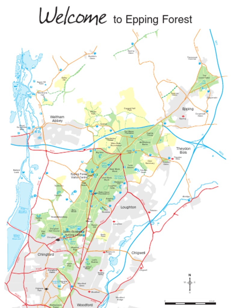 Walks and Walking - Epping Forest Festival and Epping Forest Map 2012 ...