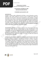 2024 Compiled Bar Questions & Suggested Answers | PDF | Impeachment ...
