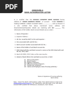 Bank Ad Code Letter | PDF