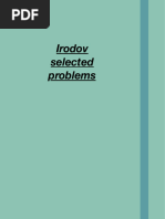 Ie Irodov Selected Questions - For Jee To Do | PDF