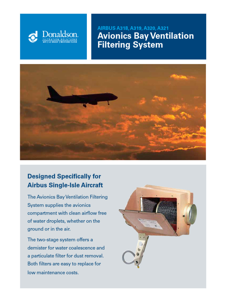 Avionics Bay Ventilation Filtration System | PDF | Aircraft | Airbus