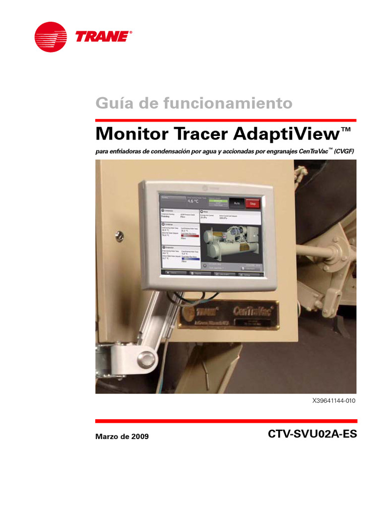 Guía del Monitor Tracer AdaptiView™ | PDF | Pantalla táctil | Monitor ...
