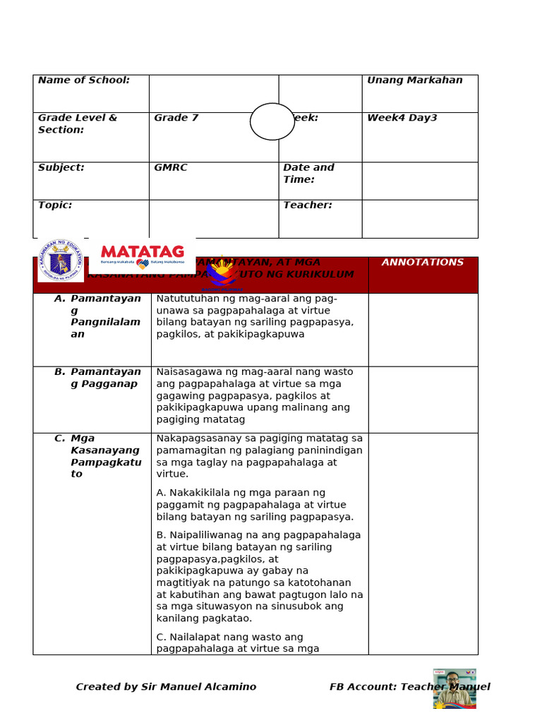 Revised q1 Gmrc7 Day3 | PDF