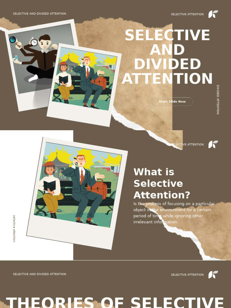 Selective vs. Divided Attention Explained | PDF | Attention | Cognition