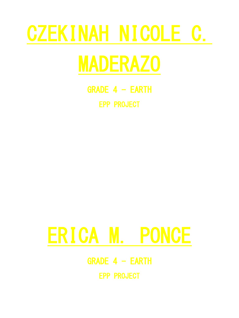 Epp Project Final | PDF