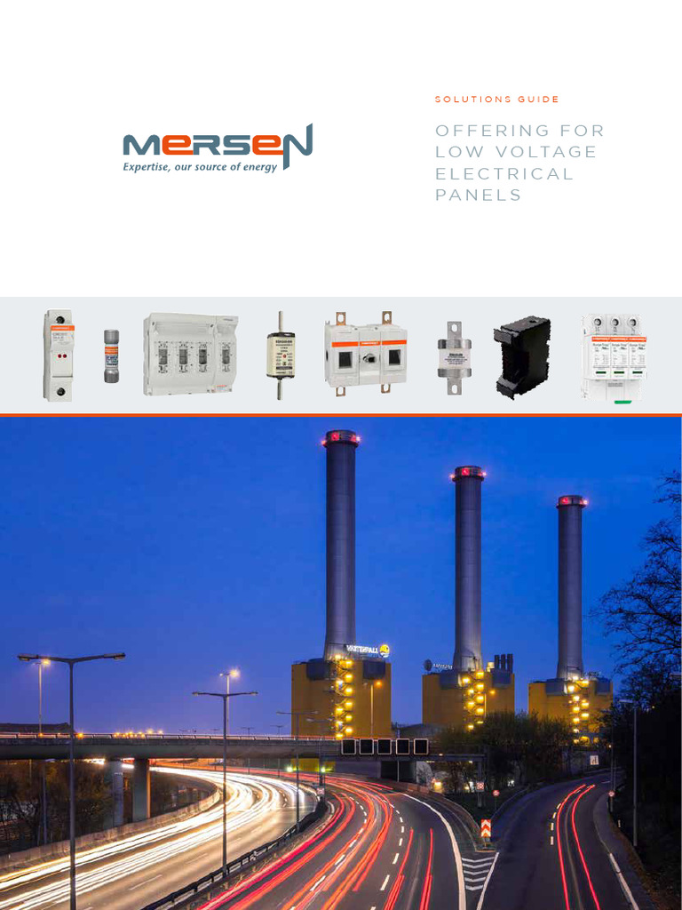 BR Panel Builder Mersen en | PDF | Fuse (Electrical) | Electronics