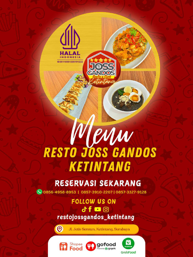 Menu Baru Resto Ketintang | PDF