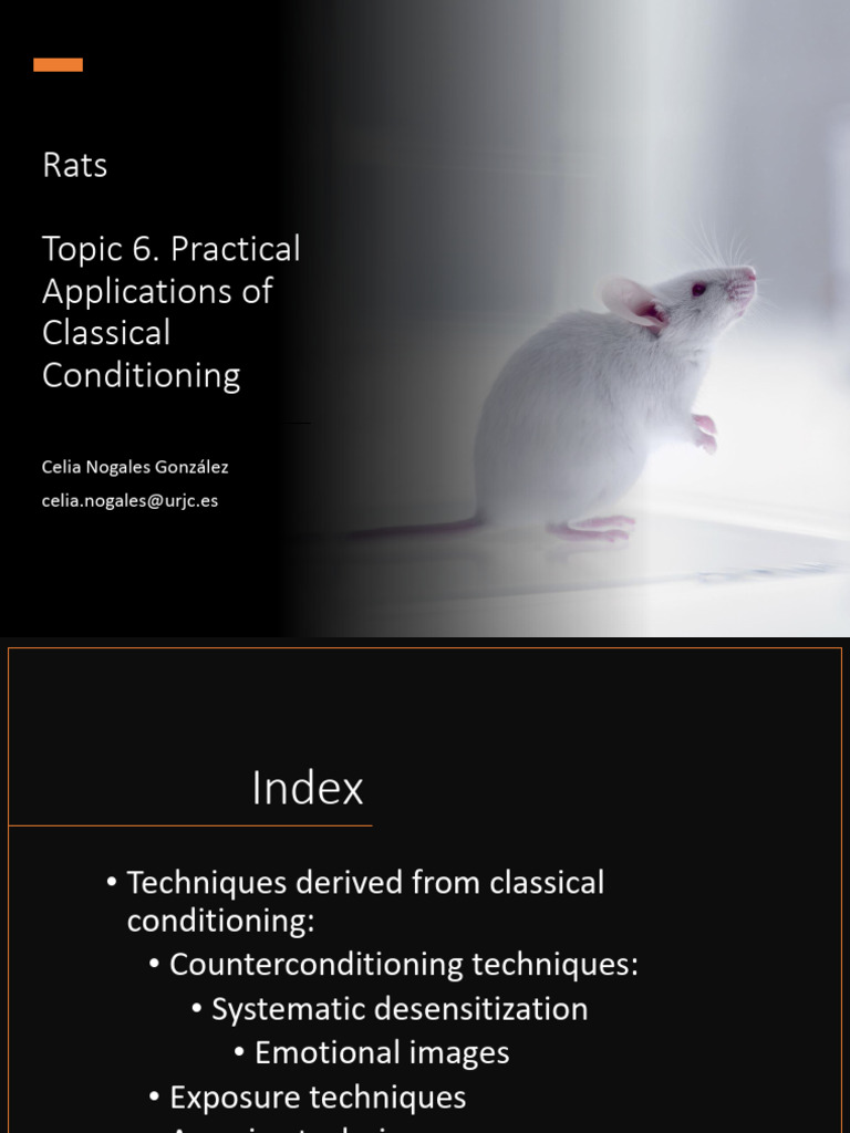 Classical Conditioning Techniques in Therapy | PDF | Phobia | Classical ...