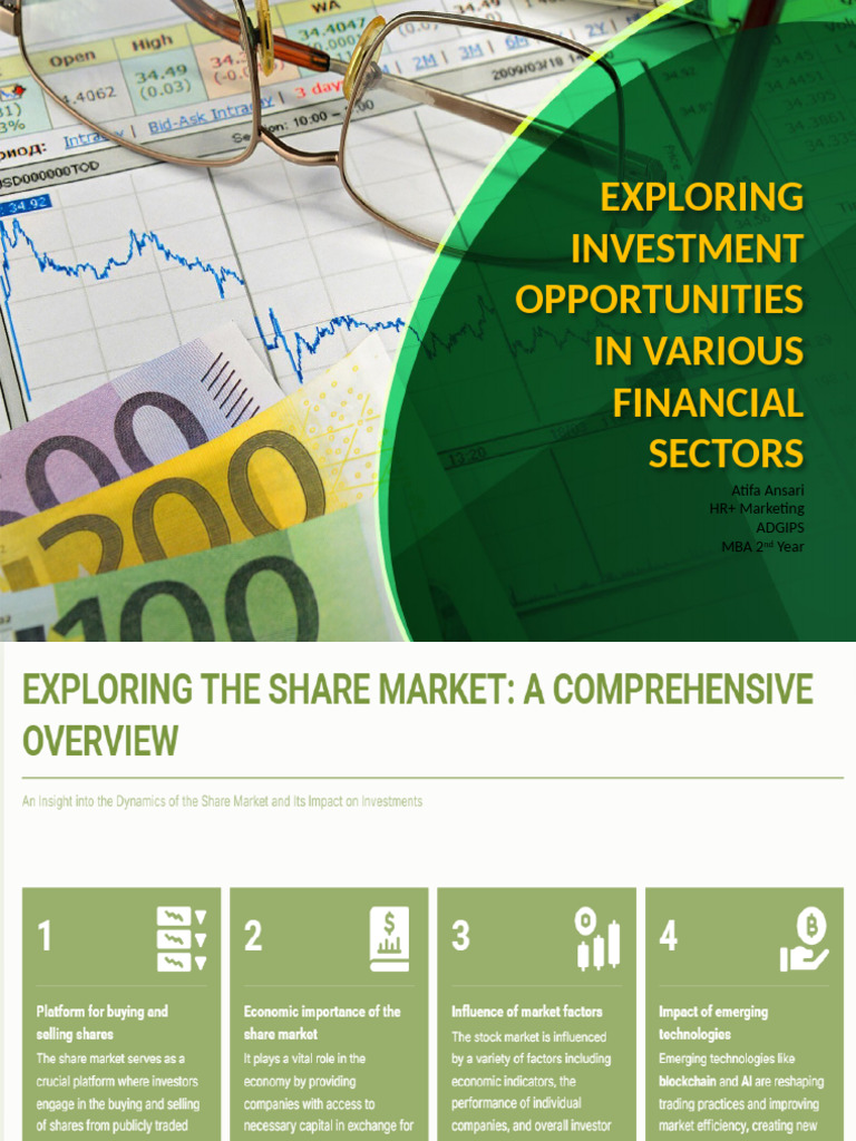 Atifa Ansari Financial Sectors Presentation | PDF