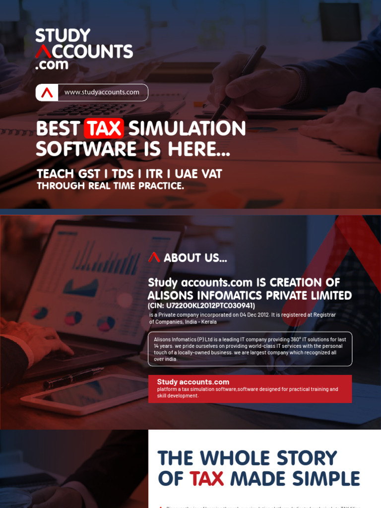 Study Accounts _ Broucher | PDF | Taxes | Value Added Tax