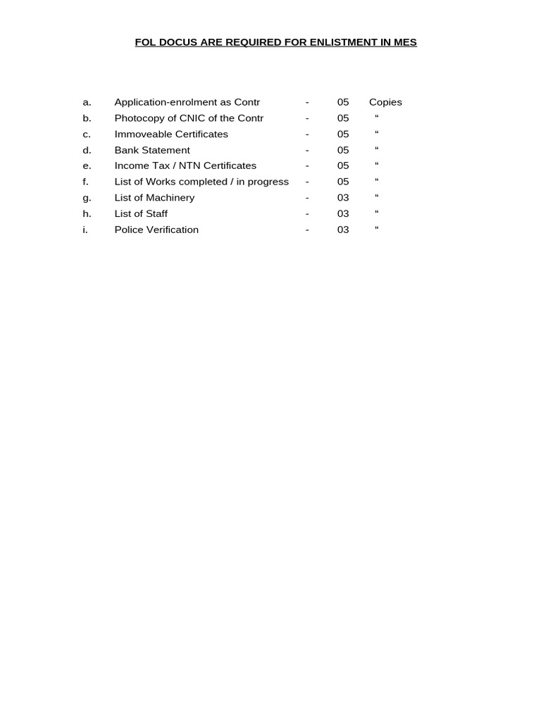 Enlistment | PDF