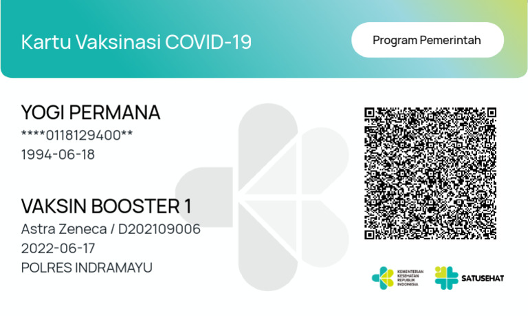Vaccine-Certificate-Dose 3-Yogi Permana-242 | PDF