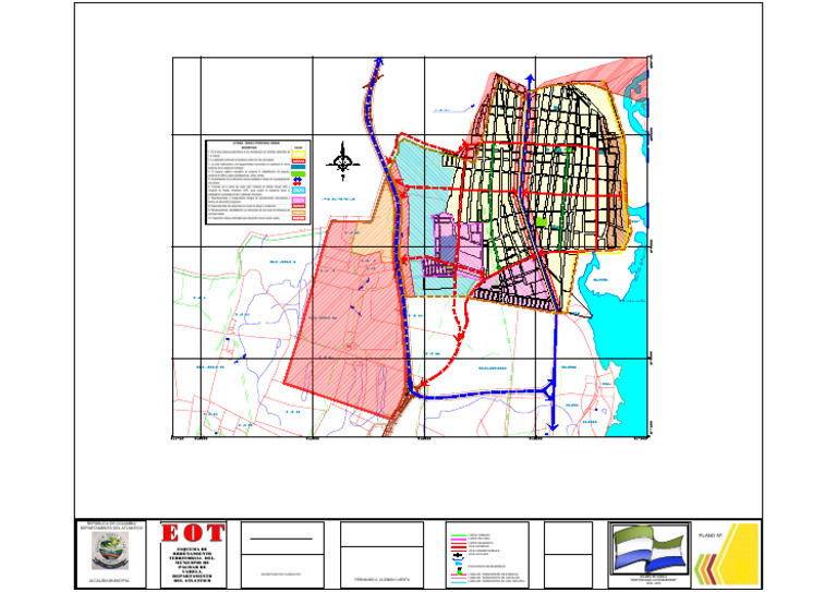 Mapa No. 43 - Modelo Territorial Urbano-Layout1 | PDF