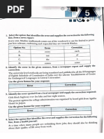 CBSE Class10 Error Correction Worksheet 2025 | PDF