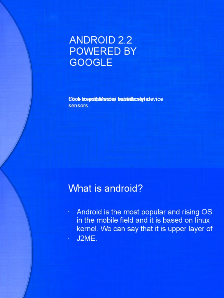 Android Pedometer App Guide | PDF