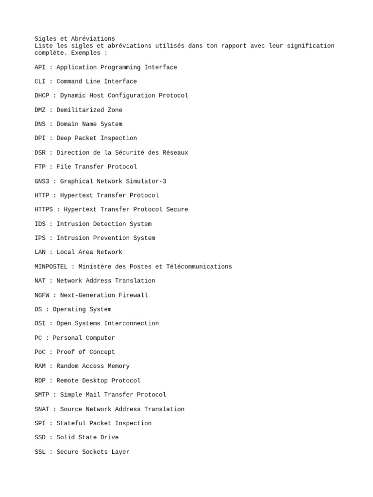 Sigles Et Abrév | PDF