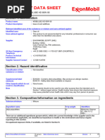 Mobil Delvac 15W-40 Safety Data Sheet | PDF | Viscosity | Chemistry