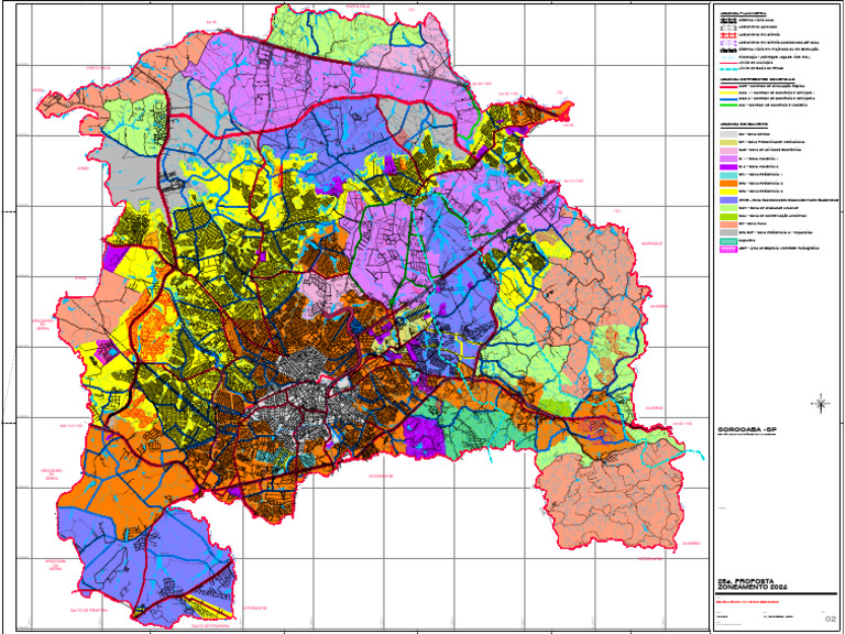Mapa de Zoneamento de Sorocaba | PDF