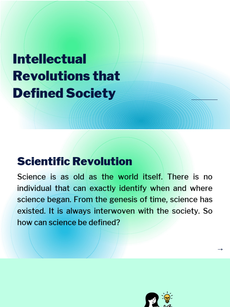 Intellectual Revolutions That Defined Society | PDF | Science ...