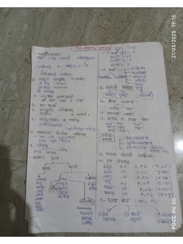 Charak Quick Revision Notes | PDF