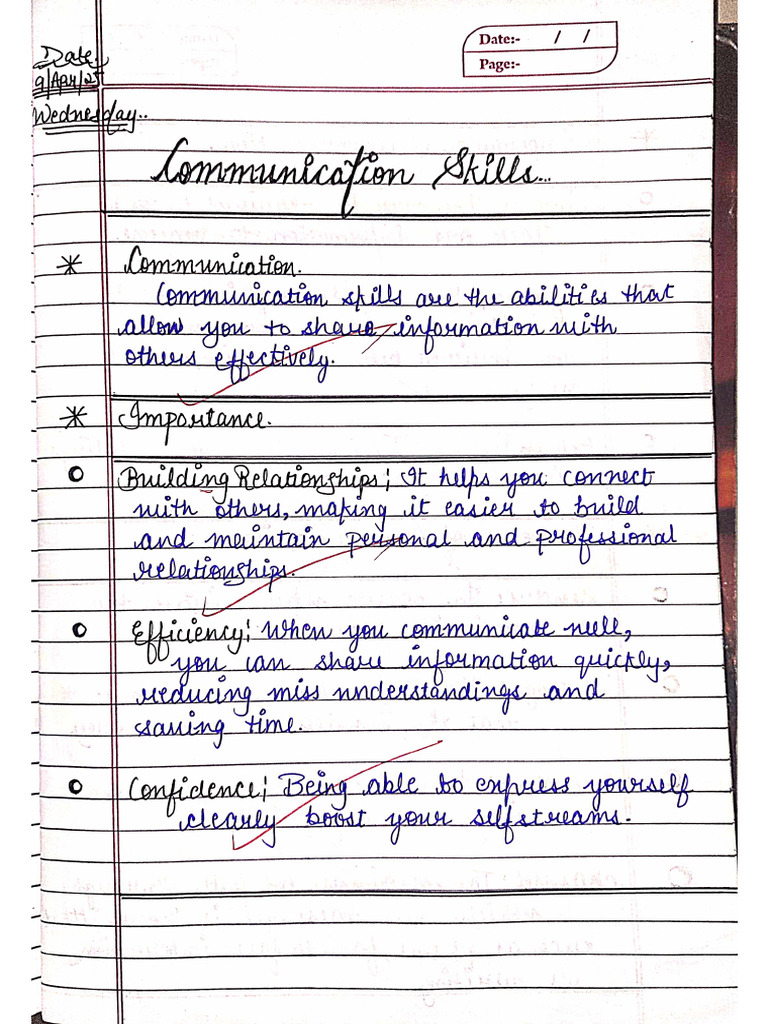 Unit 1 Communication Skills | PDF