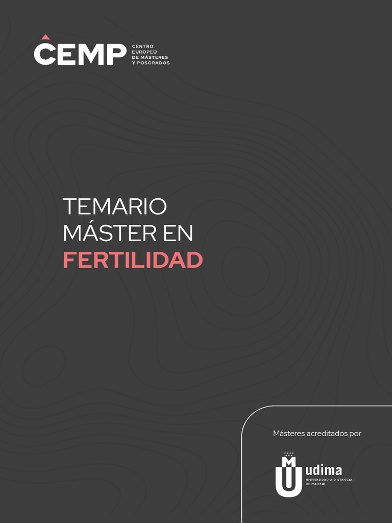 Temario Máster en Fertilidad - CEMP | PDF