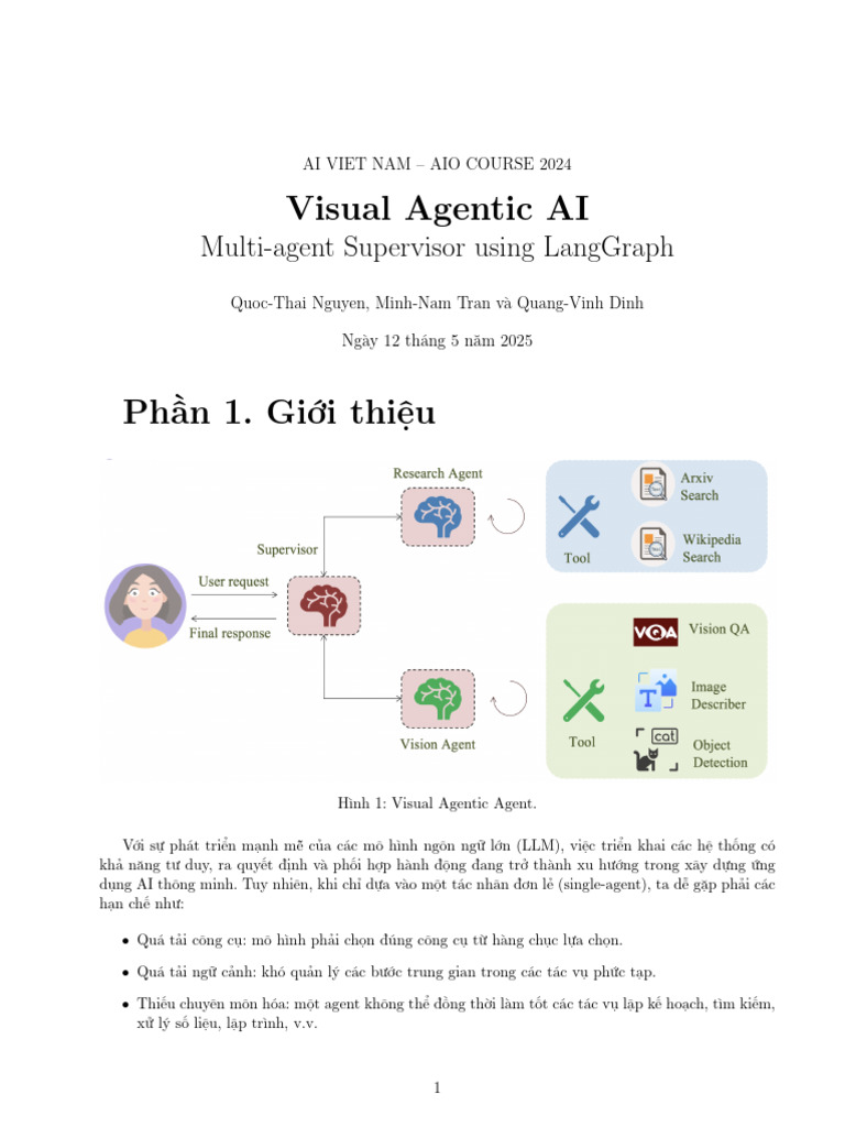 (Description) Visual Agentic AI LangGraph | PDF
