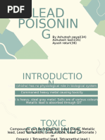 Lead Toxicity and Health Risks | PDF | Lead | Medical Specialties