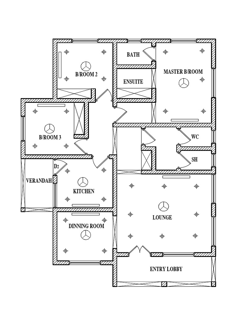 House Floor Plan-Model | PDF