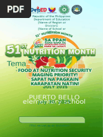 Nutrition Month Certificates | PDF | Philippines