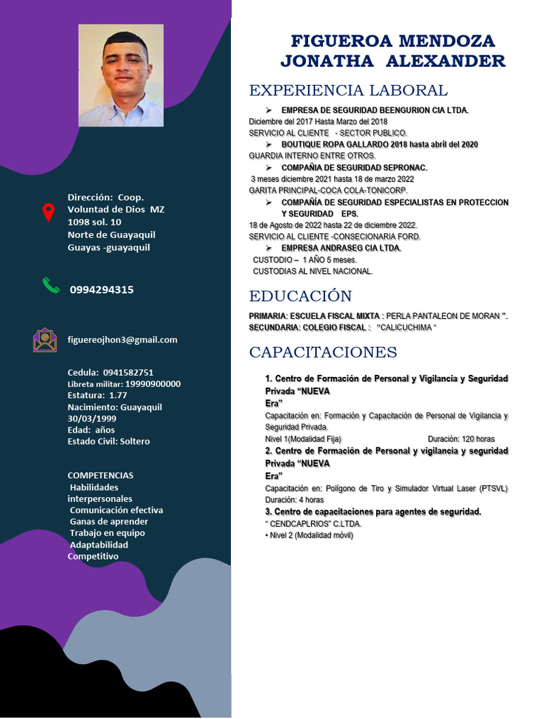 Jona CV | PDF