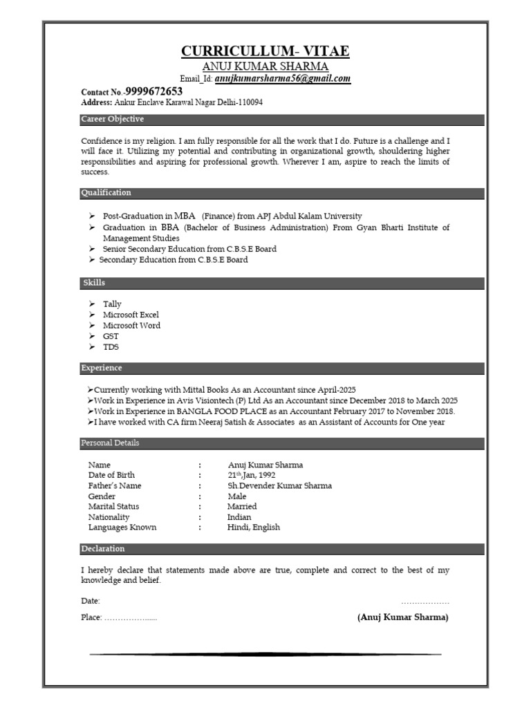 Updated Resume | PDF