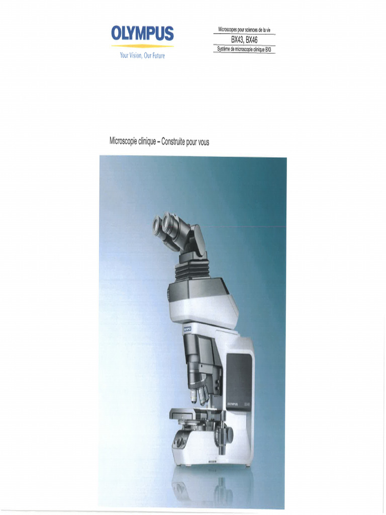bx43 bx46 Microscope Olympus Micro Mecanique FR | PDF