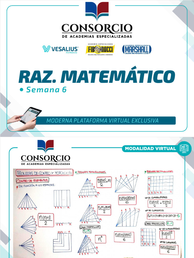 CONSORCIO - Pizarra - Raz MATEMATICO-tema 6-Comprimido | PDF