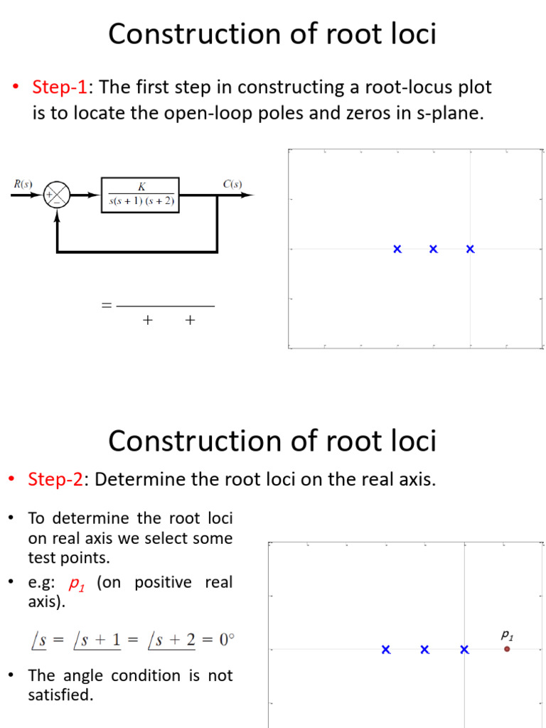 Root Locus Construction Guide | PDF | Applied Mathematics ...
