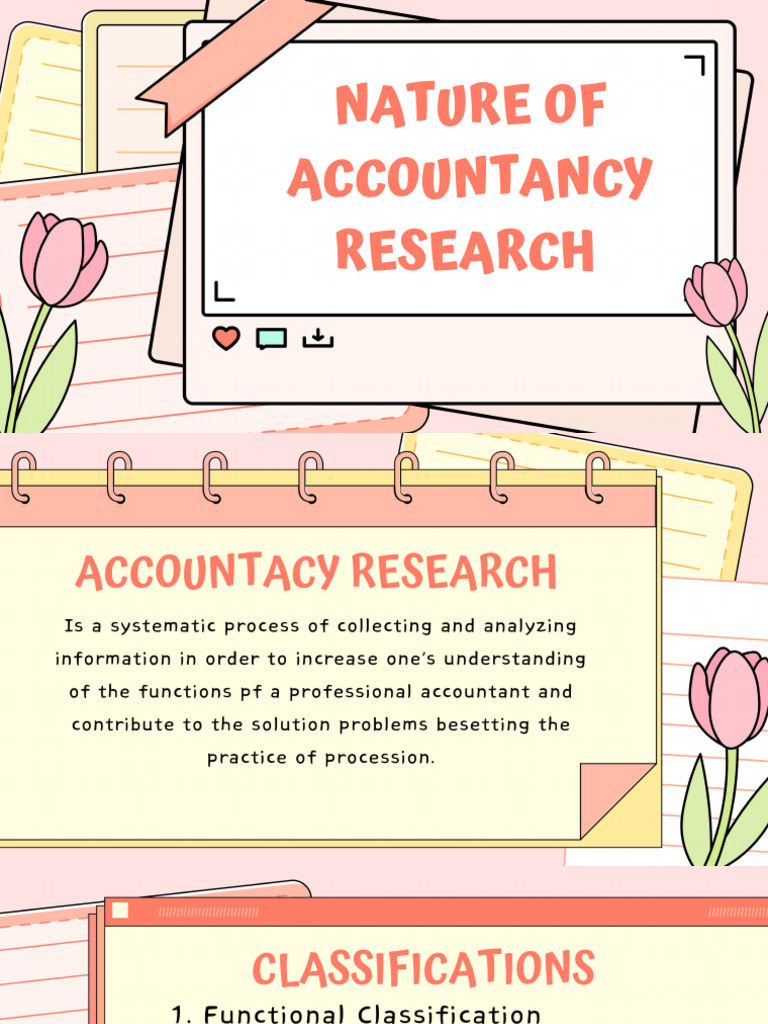Nature of Accountancy Research | PDF