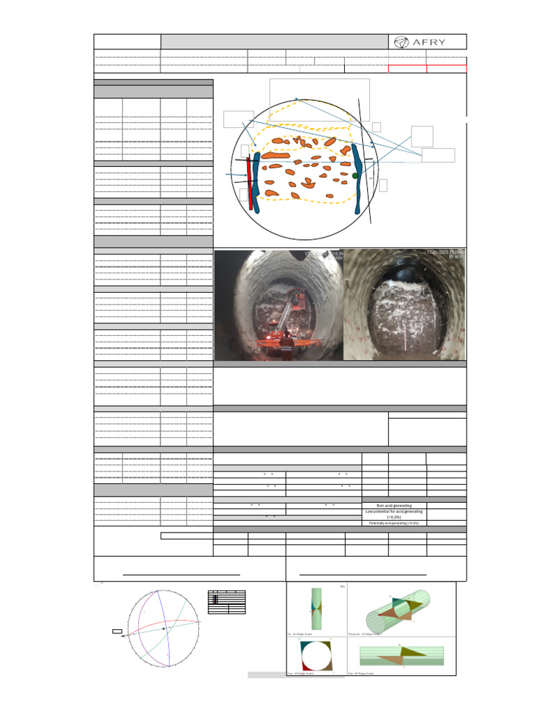 Geological Mapping for Tunnel Excavation | PDF | Physical Sciences ...