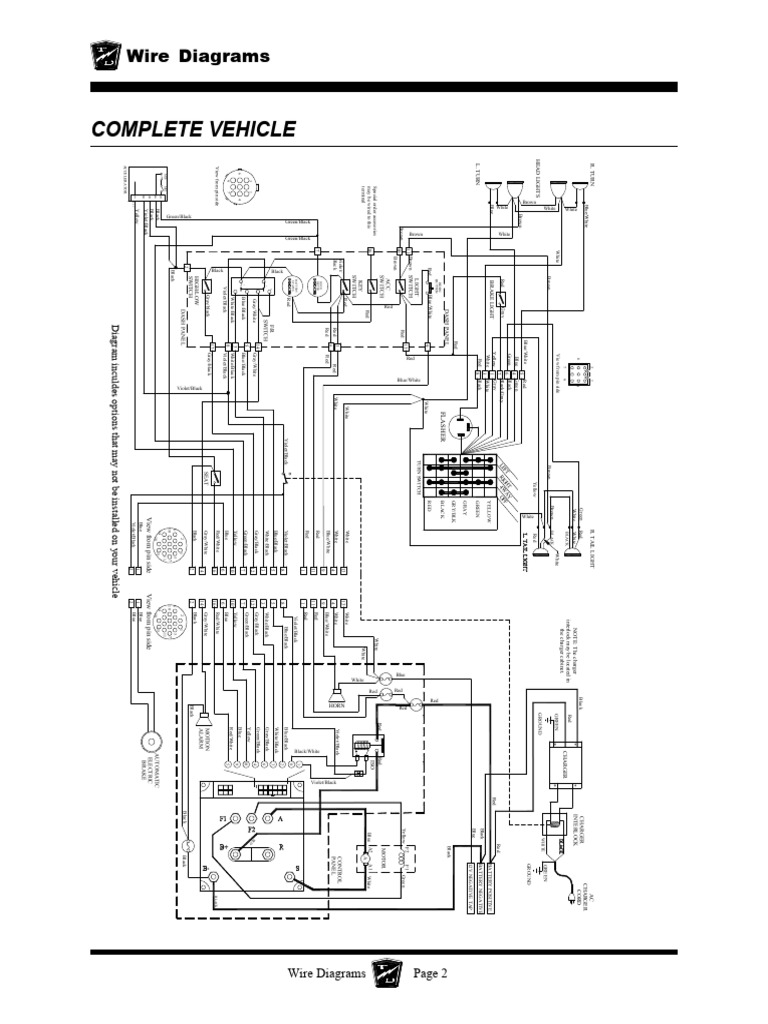 B-210 Taylor Dunn Motor Controller Diagram | PDF | Vehicles | Vehicle ...